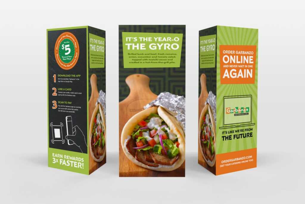Tri-Fold Table Tent | Advertising Ideas | Table Tents, Tent in Tri Fold ...